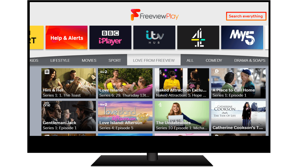 Freeview Play hosts 20K+ hours of free on-demand TV| Everyone TV